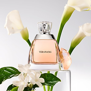 Vera Wang Eau de Parfum for Women - Delicate, Floral Scent - Notes of Iris, Lillies, & Sandalwood - Feminine & Subtle - 3.4 Fl Oz