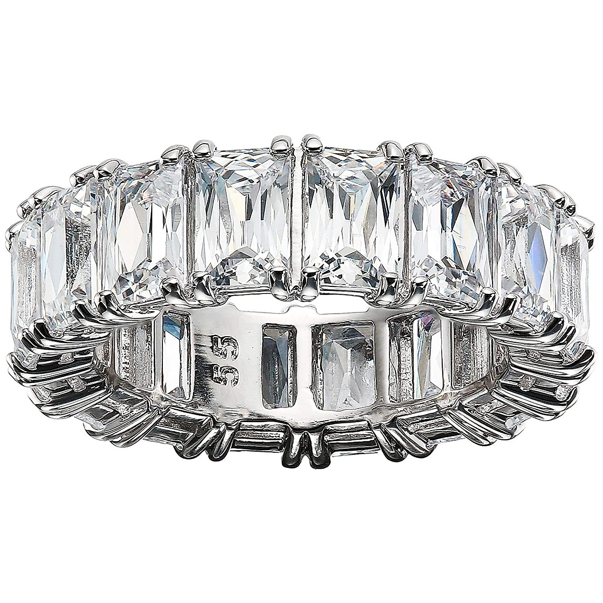 Swarovski Vittore Wide Ring Silver 7