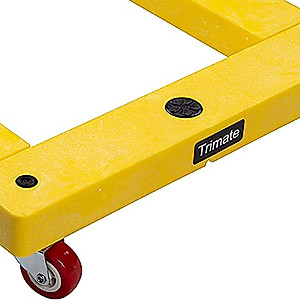 trimate KD Furniture Dolly, 300Lbs, Square: 16”x16”, Multicolor