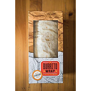Burrito Wrap Novelty Blanket - Perfectly Round Tortilla Throw (6' Diameter)