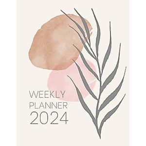 Weekly Planner 2024: Minimalistic and Modern Weekly Planner for organisation and Productivity