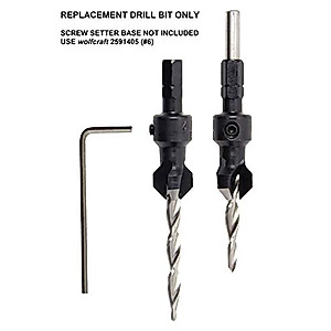 Wolfcraft 2586405#6 Hss Screw Setter Bit