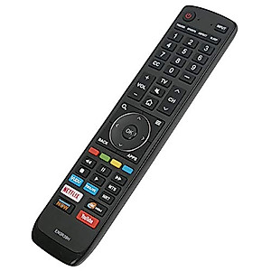 Replaced Remote Control fit for Hisense TV 50H8E 55H8E 65H8E 43H8E 50H8050E 43H8050E 55H8050E 65H8050E 43H8608 43H8060E 50H8608 50H8060E 65H8608 65H8060E 43H8020E 43H8070E 50H8070E 50H8020E