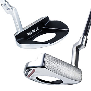 KOFULL Golf Putter-Golf Putters for Men Right Handed, Golf Men's Putter 35", Mens Putters Right Hand, Men Golf Putter with Ball Picking Function Stainless Steel Head & Shaft for Golf Putting