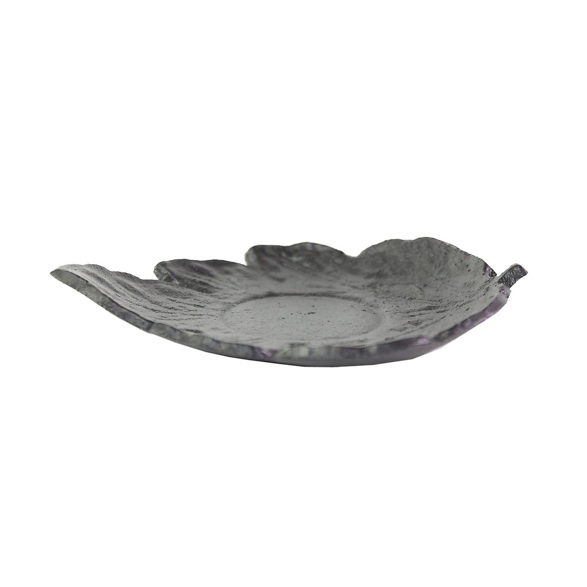 4 Black Tea Saucers and 4 Blue Dragonfly Cast Iron Teacups Hobnail Dot Japanese Styel ~ We Pay Your Sales Tax