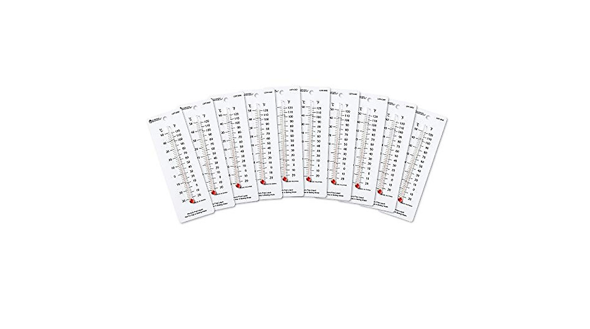 Learning Resources Student Thermometers - Dual Scale
