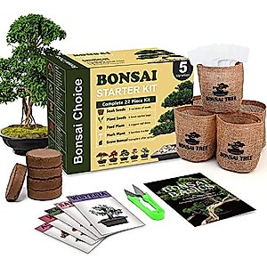 Meekear Indoor Starter Kit with Complete Planting Tools, Gardening DIY Gift for Plant Lovers