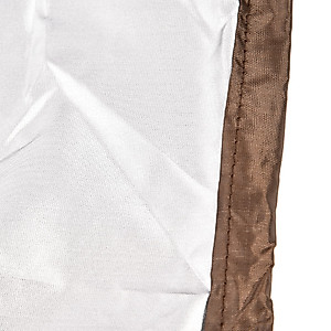 Natudeco Patio Heater Covers Outdoor Garden Fire Sense Patio Heater 190D Waterproof Propane Heater Covers Protector for Standing Heater Courtyard Terrace(Coffee)