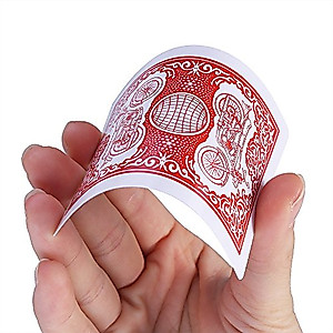 LotFancy Playing Cards, 12 Pack, Decks of Cards Bulk, Poker Size, Standard Index, for Blackjack, Euchre, Canasta Card Game, 6 Blue and 6 Red, Casino Grade Poker Cards