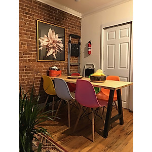 Metal Table Legs - A Frame Style - Distressed Steel Finish