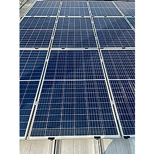 HZLH ( 20pcs ) Solar Panels Water Drained Away Clip,Auto Remove Stagnant Build-up Near The Panel Edges,Plastic Clip to Clear rainwater and Other Debris (50mm), Black