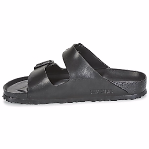 Birkenstock Unisex Arizona Essentials EVA Black Sandals - 39 N
