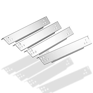 70-02-411 70-02-412 DGH474CRP Heat Tent Grill Replacement Parts for Dyna Glo Grill Heat Shield DGH485CRP DGH474CRP-D DGH485CRP-D DGH474CRN-D Side Sear PLUS and Main Burner Cover Grill Parts 5 Pieces