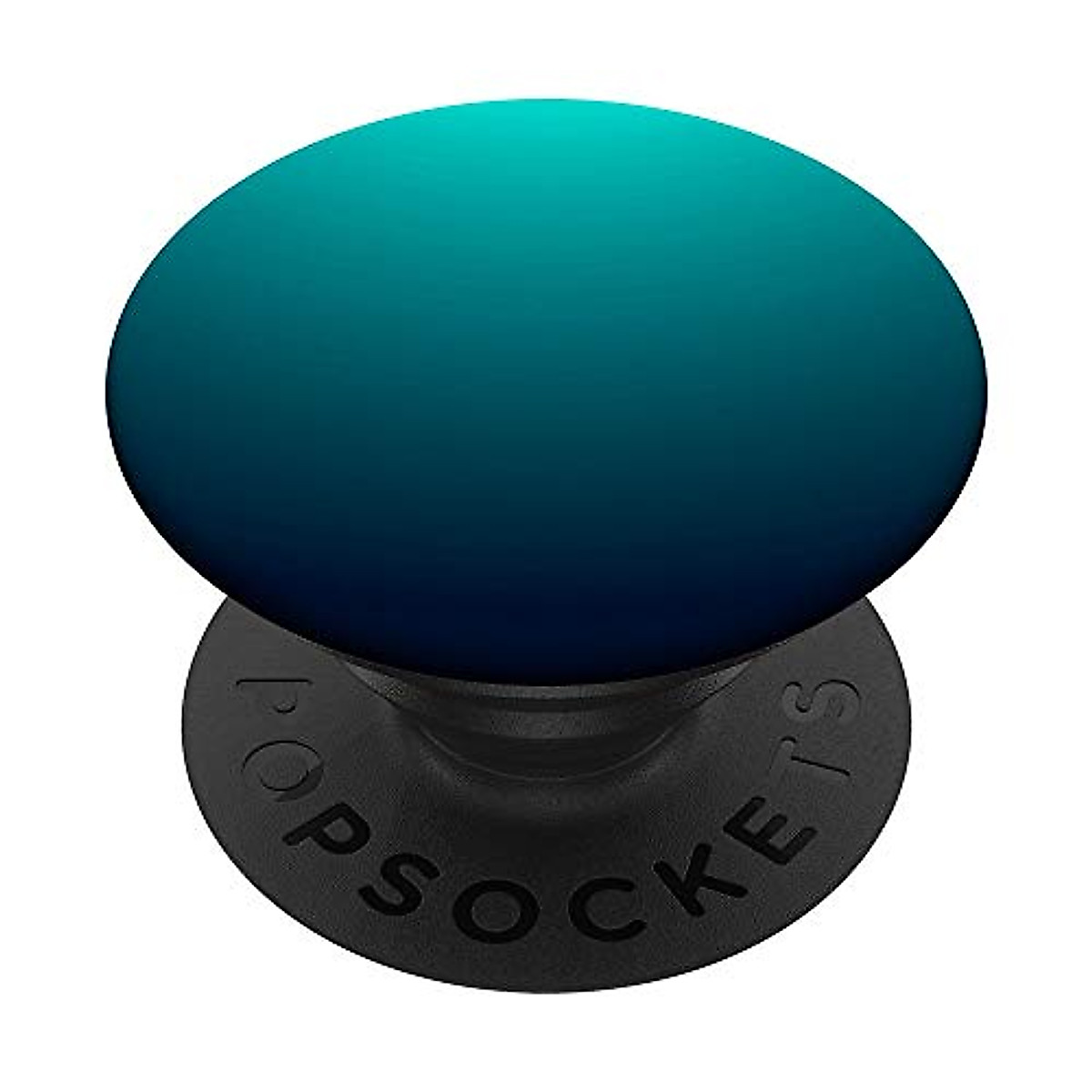 Teal Blue Ombre Fade Light to Dark PopSockets PopGrip: Swappable Grip for Phones & Tablets