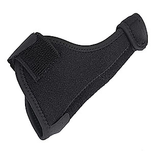 Thumb and Wrist Stabilizer Splint, Thumb Brace Black Adjustable Lightweight Breathable for Arthritis Soft Tissue Injuries of The Thumb
