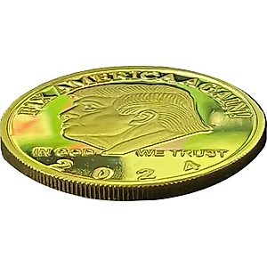 GL3-001 45th President Donald J. Trump MAGA Challenge Coin 2024 Fix America Again Challenge Coin