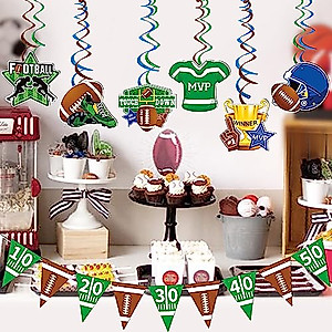 Superbowl Party Decorations 2023 Football Game Time Touch Down Banner Football Party Decorations Sports Party Decorations Super Bowl Football Party Supplies