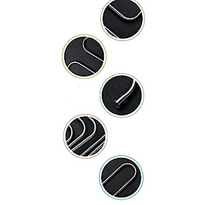 2 Pack Organizer Hangers, Space Saving Closet Hangers 5 Layers Multi-Functional Pants Rack | Organizer Racks for Clothes, Trousers Scarves, Leggings