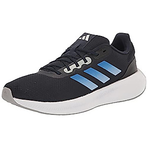 adidas Men's Run Falcon 3.0 Shoe, Ink/Lucid Blue/Blue Dawn, 8