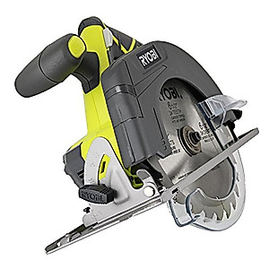 Ryobi P507 One+ 18V Lithium Ion Cordless 6 1/2 Inch 4,700 RPM Circular Saw w/ Blade (Battery Not Included, Power Tool Only)
