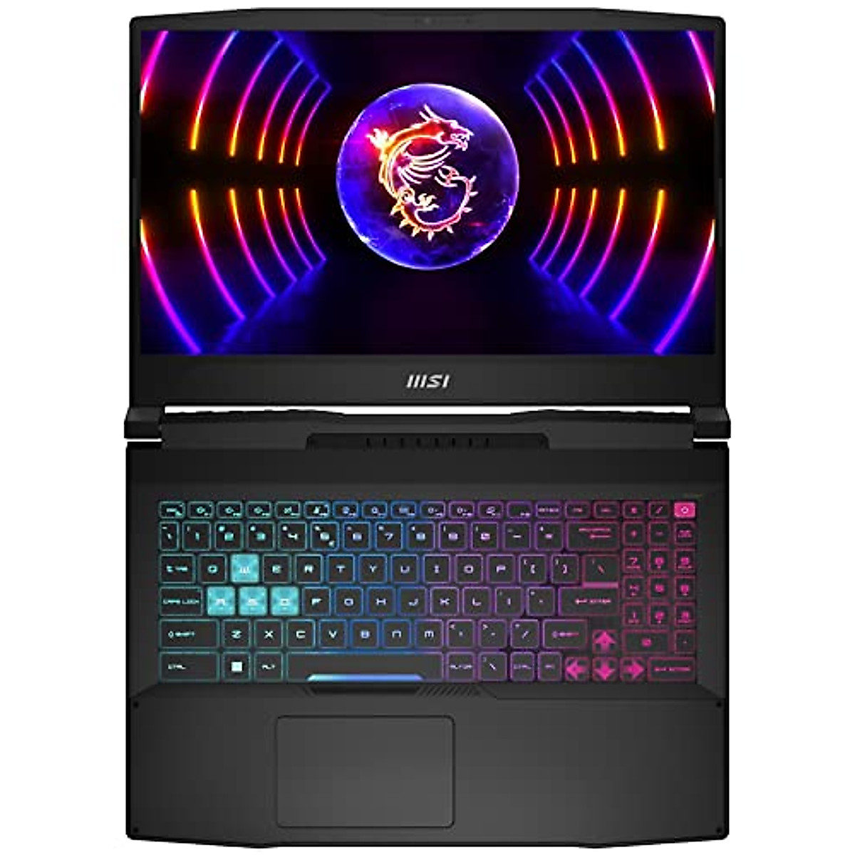 EXCaliberPC 2023 MSI Katana 15 B12VGK-082US (i7-12650H, 16GB RAM, 1TB NVMe SSD, RTX 4070 8GB, 15.6" 144Hz FHD, Windows 11) Gaming Laptop