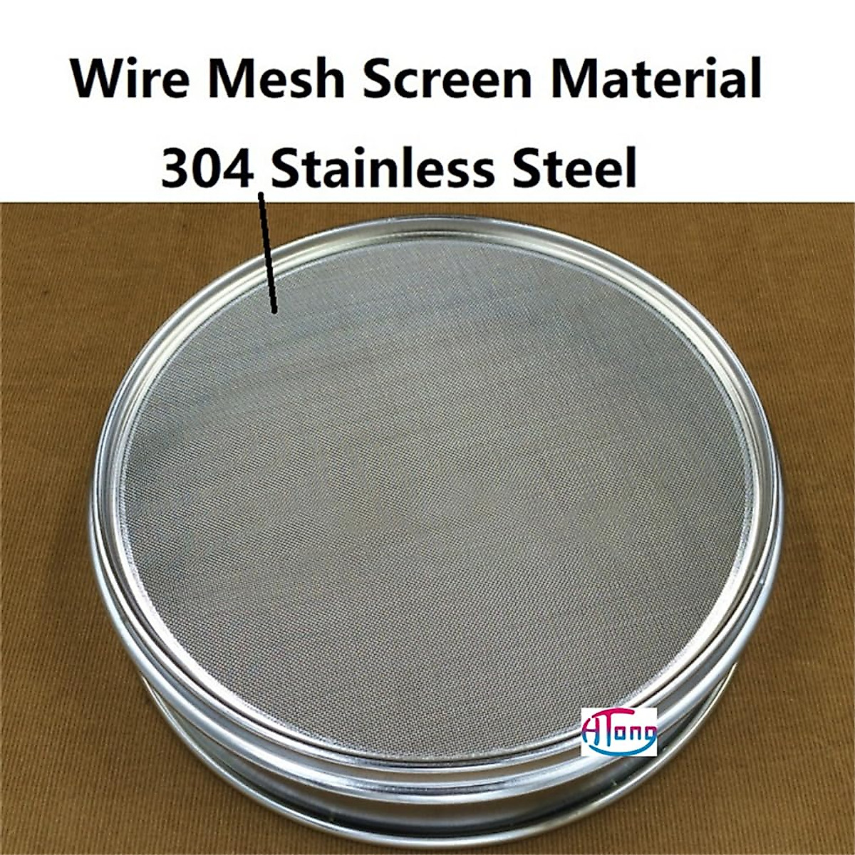 Integrated Lab Test Sieve Diameter 5cm Stainless Metal Wire Mesh Filter Strainer Various Mesh Count (mesh Count 150)