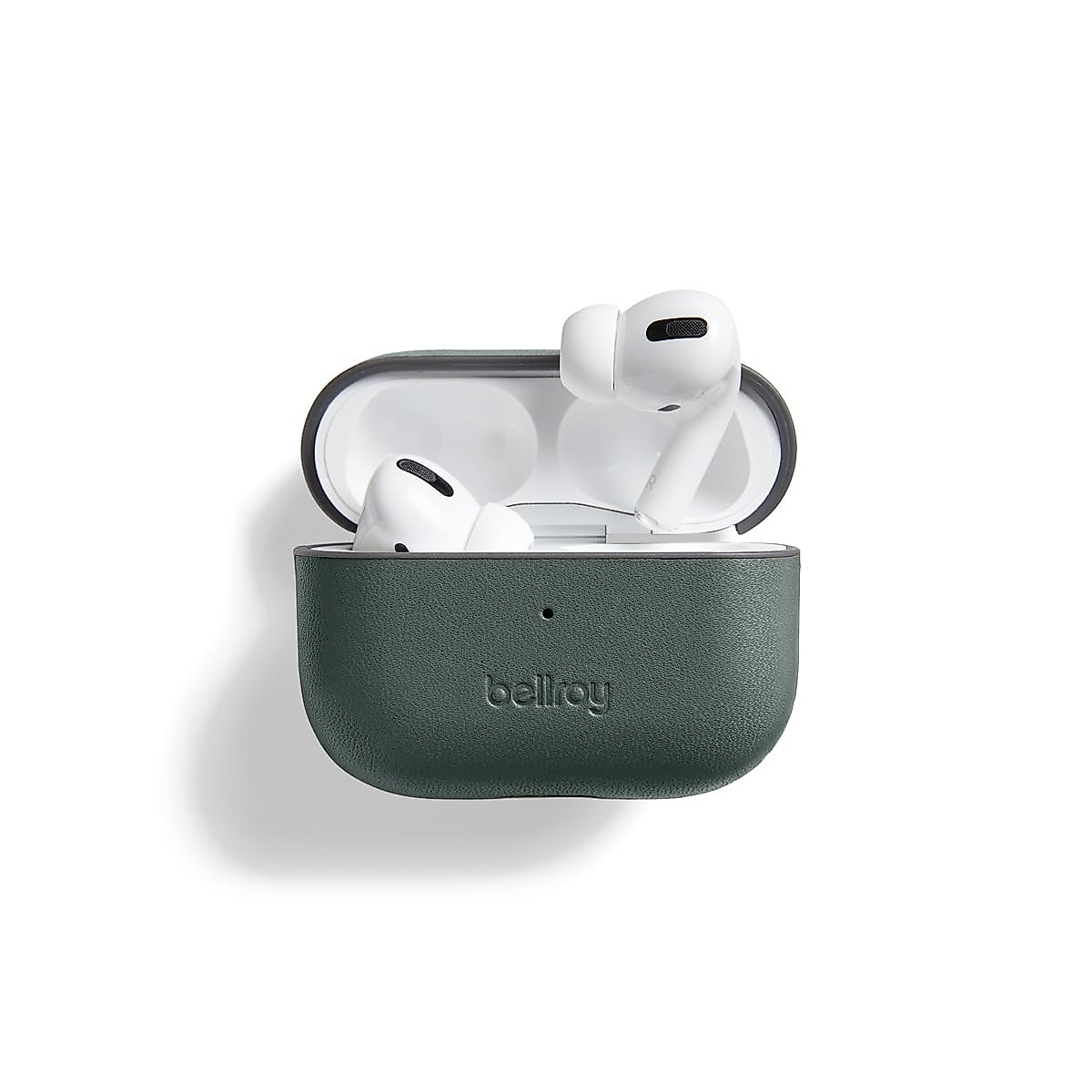 Bellroy Pod Jacket Pro 2nd Generation – (Leather Case for Apple AirPods Pro 2nd Generation) - Everglade