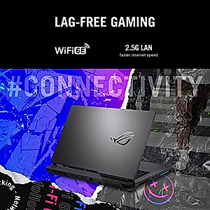 ASUS ROG Strix G15 (2022) Gaming Laptop, 15.6” 300Hz IPS FHD Display, NVIDIA GeForce RTX 3060, AMD Ryzen 7 6800H, 16GB DDR5, 1TB SSD, RGB Keyboard, Windows 11 Home, G513RM-IS74