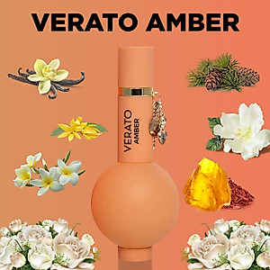 MIRADA Verato Amber, Women's Eau de Parfum (EDP) 3.4 FL. Oz (100ml), Women’s Perfume with Notes of Ylang-Ylang, White Flowers, Frangipani, Amber, Musk, Vanilla, Cedar, Cashmeran
