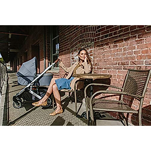 UPPAbaby Bassinet, Gregory (Blue Melange/Silver)