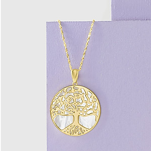 Ross-Simons Gemstone Tree of Life Necklace