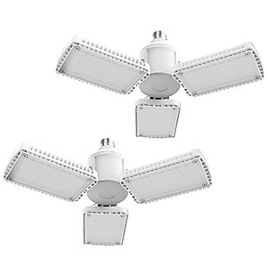 Olafus Motion Sensor LED Ceiling Light, 800LM Battery Operated Ceiling Light, 5000K Motion Activated Light for Closet Shower Room Stairs Hallway Bathroom, Orange