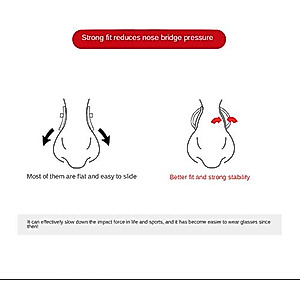 SooGree Upgrade Variety Nonslip Eyeglass Nose Pads,Soft Silicone Eye Glasses Pad Replacement Upgrade Version Eyeglass Repair Nose Pads for Eyeglasses and Sunglasses