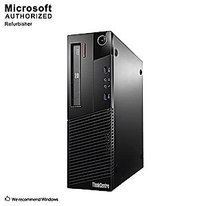 lenovo ThinkCentre M93P Small Form Business High Performance Desktop Computer PC - Intel Core I5-4570 3.2G,8G RAM DDR3,240G SSD,DVD-ROM,WIFI, Windows 10 Professional) (Renewed)