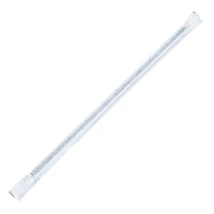 Karat C9075 (Black) 9" Giant Straws (8mm Diameter), Paper-Wrapped, Solid Black, 1-(Pack) (Pack of 2500)