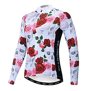 Cycling Jersey for Women Long Sleeve Clothing Bicycle Jacket