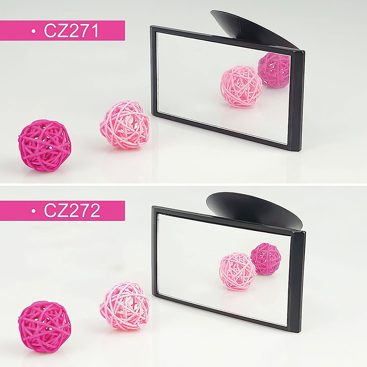 Practical Baby Rear seat Mirror Mirror car Suction Cup Rear View Mirror with Rear View Child Safety Rear View Adjustable Baby Mirror for The car Interior