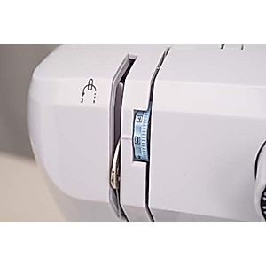 Michley Professional Desktop Sewing Machine SS-700+, 16 Built-in Stitch Patterns, 13.5-inches by 5.8-inches by 11.5-inches, White