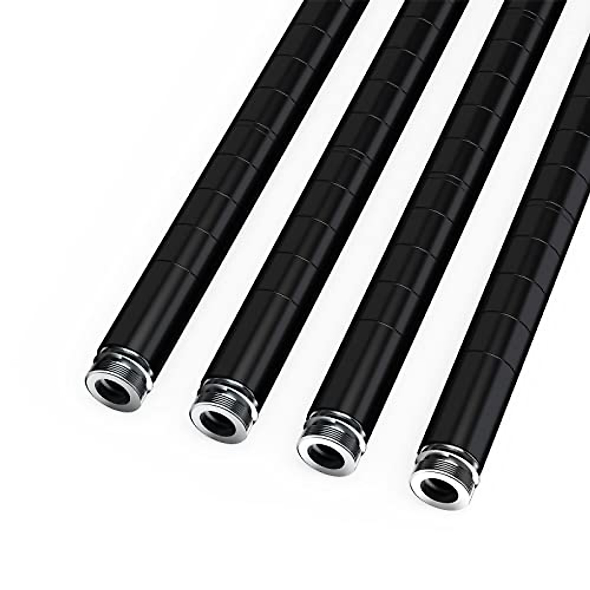 SINGAYE 5-Shelf Adjustable, Heavy Duty Storage Shelving Unit (350 lbs Loading Capacity per Shelf), Steel Organizer Wire Rack, Black (36" W x 14" D x 72" H)