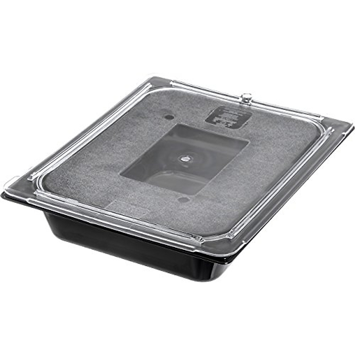 Carlisle FoodService Products 10236U07 StorPlus Half Size Polycarbonate Universal Flat Surface Food Pan Lid, Clear