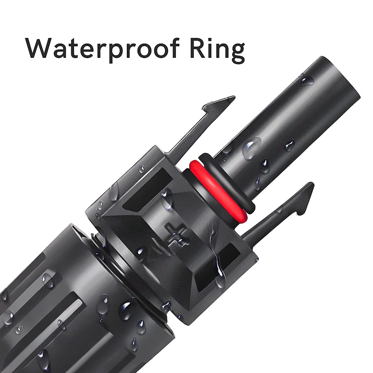 Goupchn Solar Branch Connectors Y Connectors in Pair MMF+FFM 2 Pairs for Parallel Connection Between Solar Panels