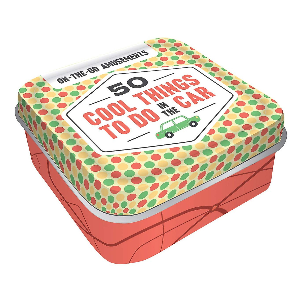 Chronicle Books On-The-Go Amusements: 50 Cool Things to Do in The Car: (Screen-Free Boredom Busters for Summer Travel, Activity Ideas for Family Road Trips)