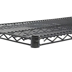 18" Deep x 30" Wide Individual Black Wire Shelf