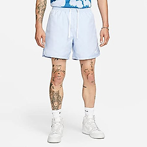 Nike Sportswear Sport Essentials Woven Lined Flow Shorts Mens, Light Marine/White, XX-Large