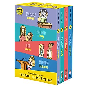 Emmie & Friends 4-Book Box Set: Invisible Emmie, Positively Izzy, Just Jaime, Becoming Brianna