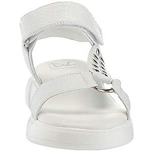 Dirty Laundry Women's Align Sandal, White, 6.5 M US