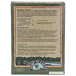 Down to Earth All Natural Shrimp Meal Fertilizer Mix 6-6-0, 2 lb
