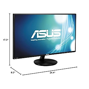 ASUS VN279Q 27" Full HD 1920x1080 DisplayPort HDMI VGA Eye Care Monitor