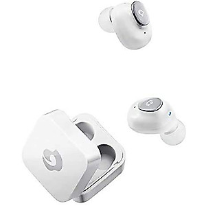 LifeProof Next Series Case for iPhone Xs & iPhone X + GLIDIC Wireless Bluetooth Earbuds Sweatproof Pro Stereo Headphones - Non-Retail - Black Crystal/White