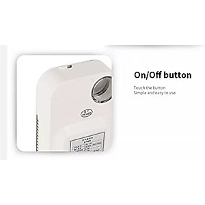 The Air Genie GL-130 - Indoor Mini Plug in Portable Air Cleaner - Negative Ion - Improve indoor air quality - Low noise - Low energy - Easy to use - Grey, 106 * 66 * 50 mm